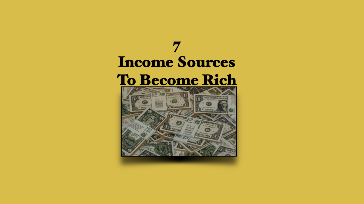 How To Build Seven Income Sources and Get Rich - SG Franchise Advice